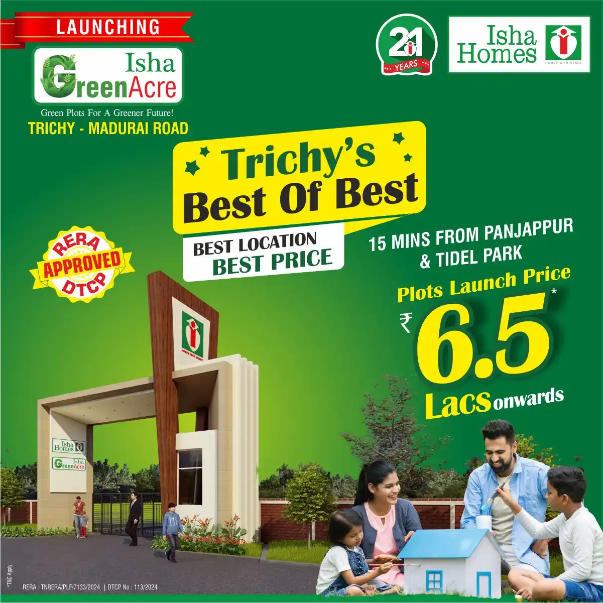 Isha Homes - Best Builders in Chennai | Flats, Plots & Villas